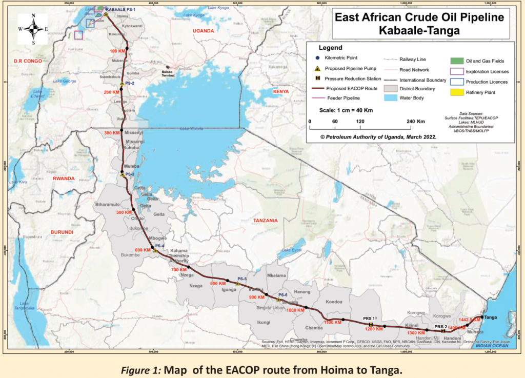 A look at the East African Crude Oil Pipeline - Uganda Chamber of Mines ...